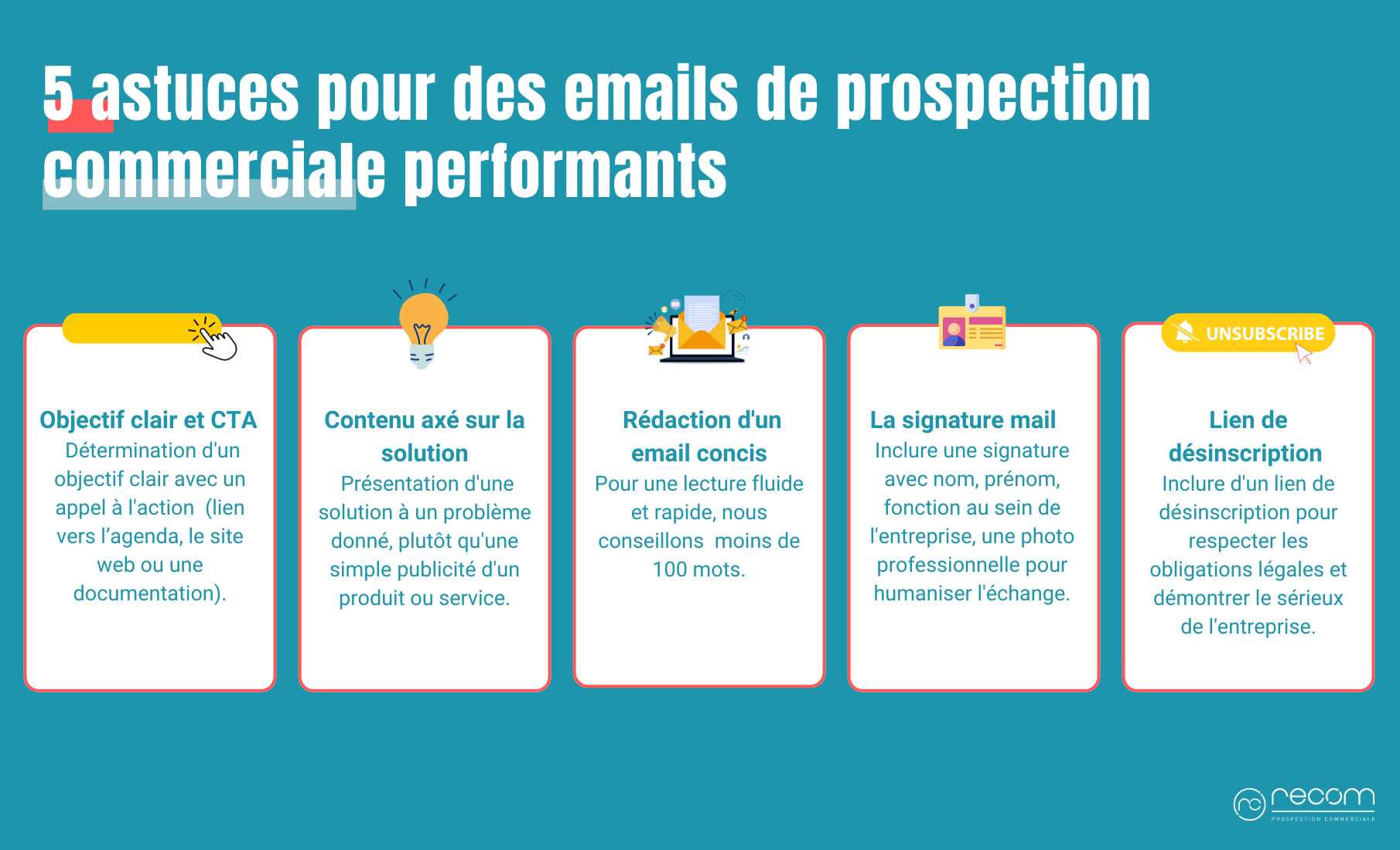 4 modèles de mail de prospection commerciale qui transforment